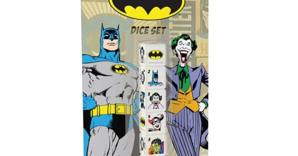 Batman Dice Set | Ζάρια - The Game Rules