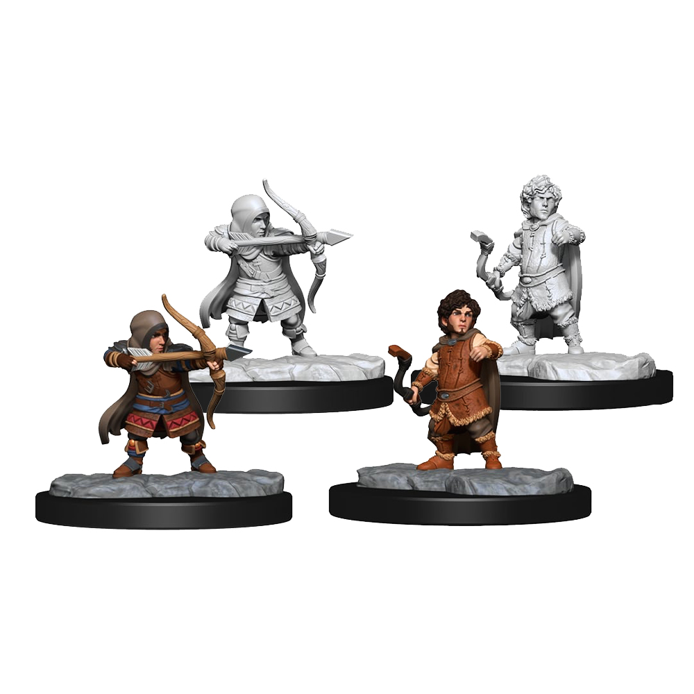 Critical Role Unpainted Miniatures: Lotusden Halfling Ranger Male | RPG ...